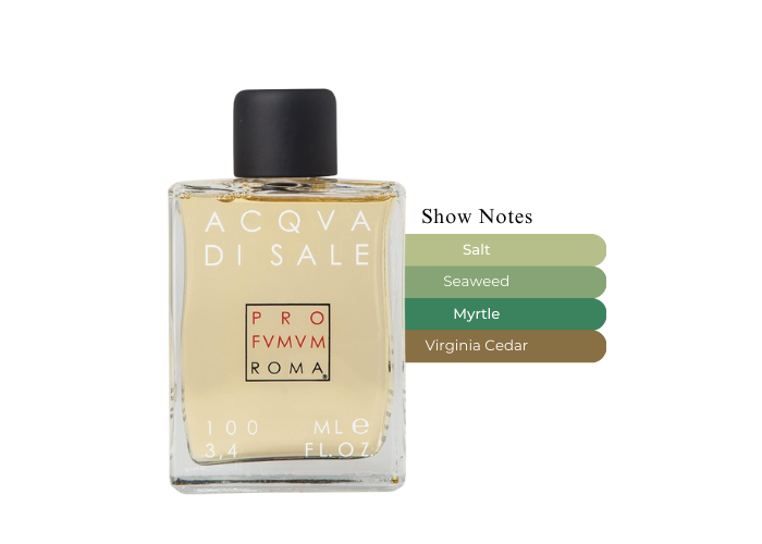 Profumum Roma acqua di sale Unisex 3.4Oz - 100ml Eau de Parfum Unisex ...