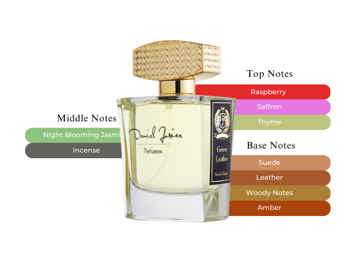 Daniel Josier Green Leather 3.4oz/100ml Eau de Parfum Spray | Maxaroma.com
