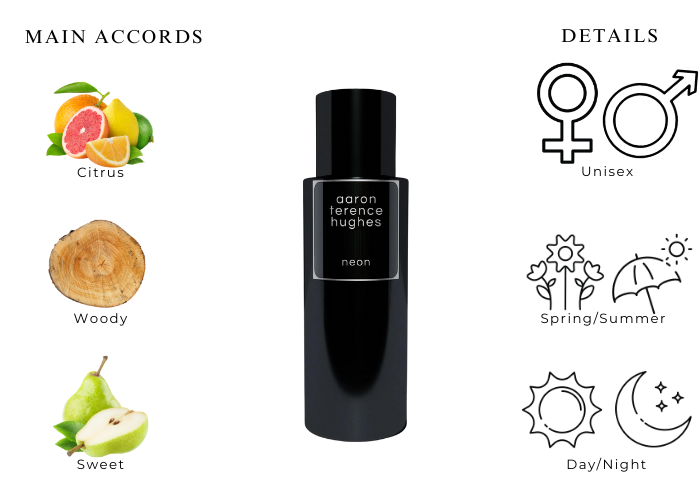 Aaron Terence Hughes Neon Unisex | Maxaroma.com