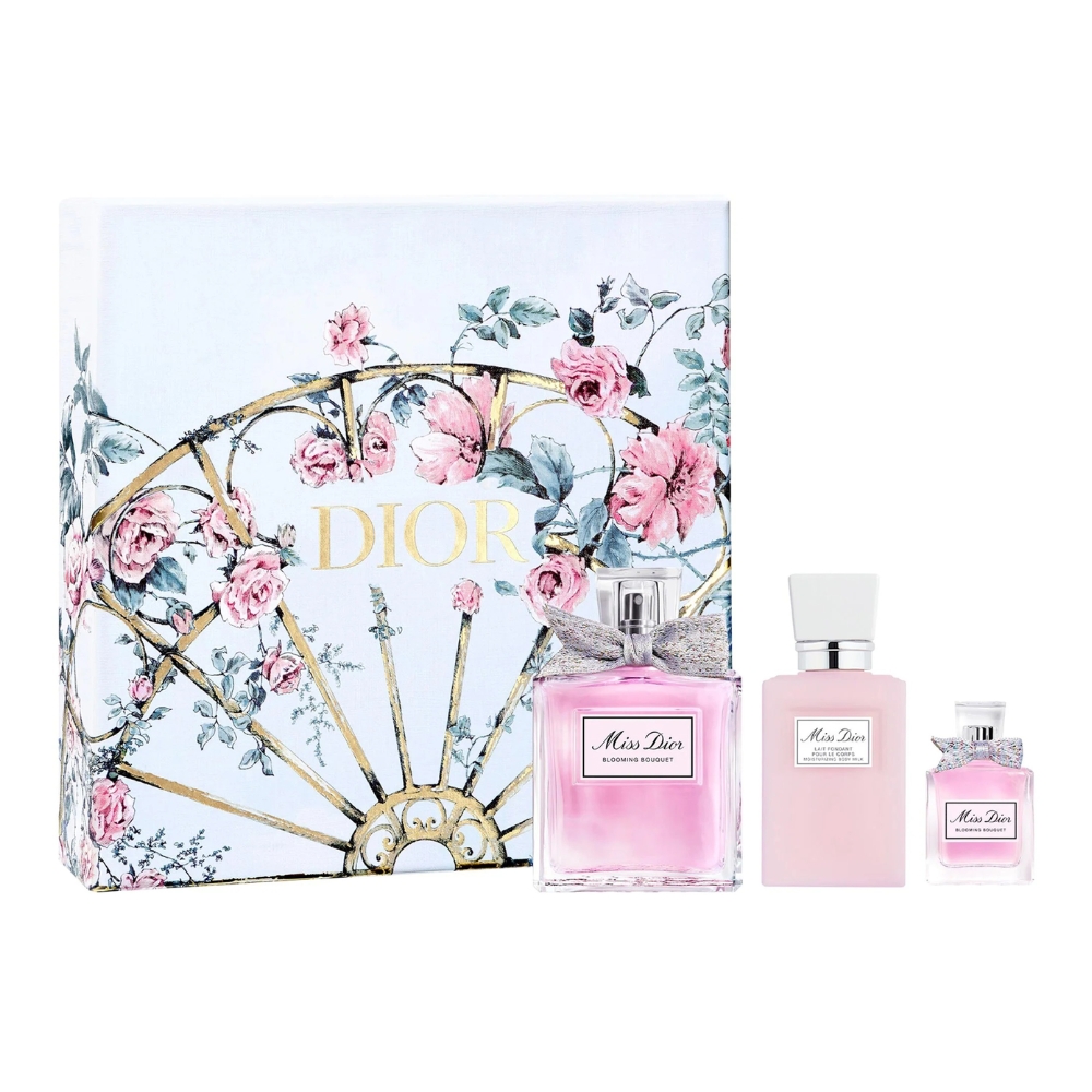"Sophisticated Beauty Awaits With Miss Dior Blooming Bouquet Set"