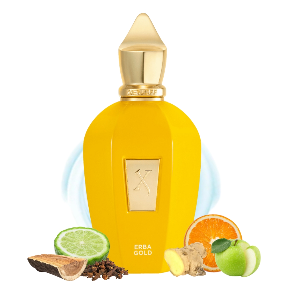 Xerjoff Erba Gold-A Fragrance Infused with Sophistication