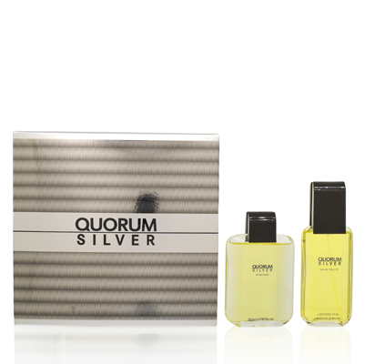 Antonio Puig Quorum Silver Gift Set|Maxaroma.com