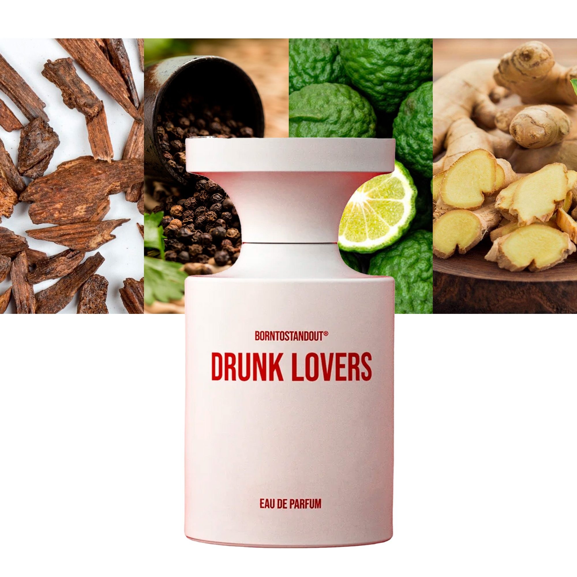 Borntostandout Drunk Lovers Eau De Parfum Unisex 100ml-A Fragrance That Defines Bold, Intense Love